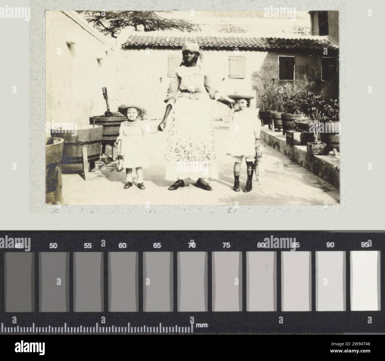 Ernita und Maria de Vries, Andries Augustus Boom, 1912 Fotografie ...