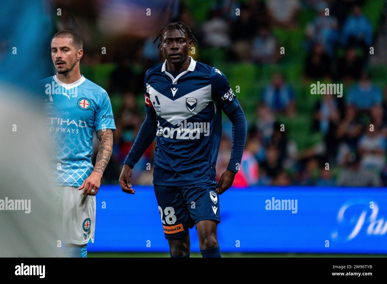 Melbourne, Australien. 23. Dezember 2023. Melbourne Victory FC ...