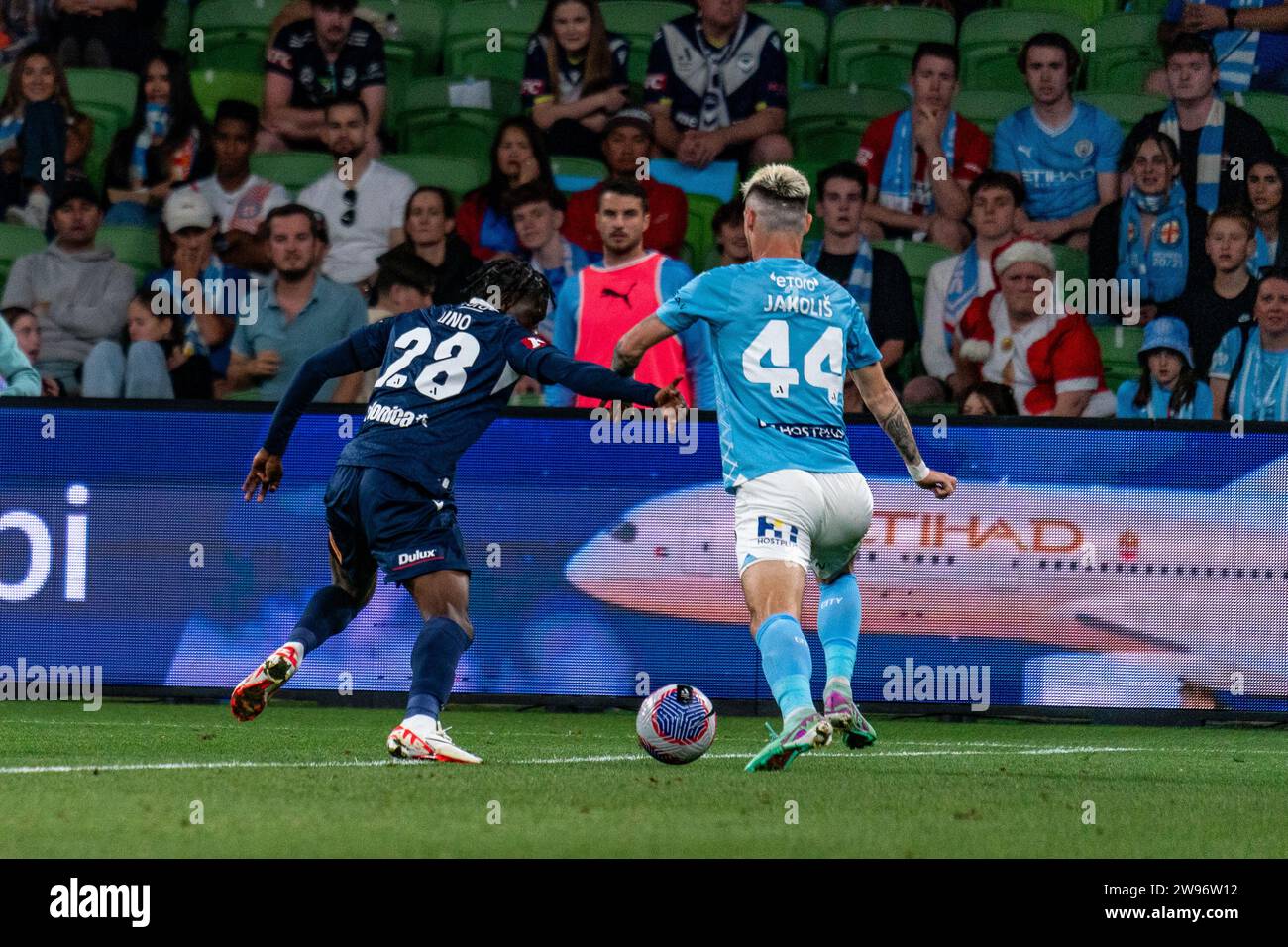 Melbourne, Australien. 23. Dezember 2023. Melbourne Victory FC ...