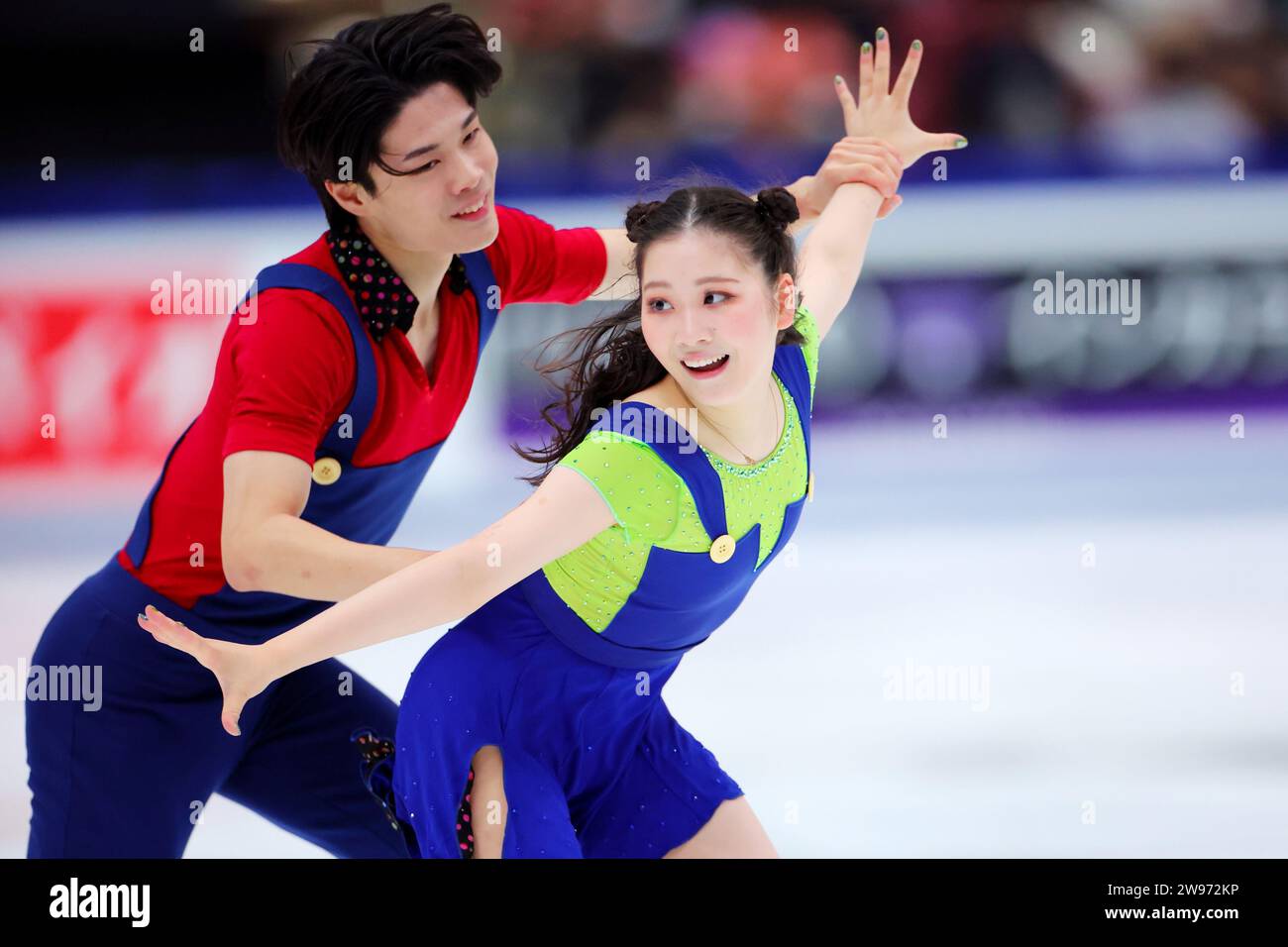 Azusa Tanaka Shingo Nishiyama, 22. DEZEMBER 2023 - Eiskunstlauf : Japan ...