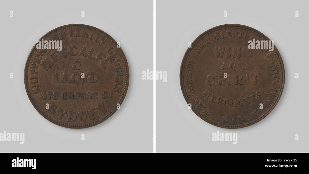 Penny von der Firma Robert Hyde & Co in Melbourne, Victoria, Australien ...