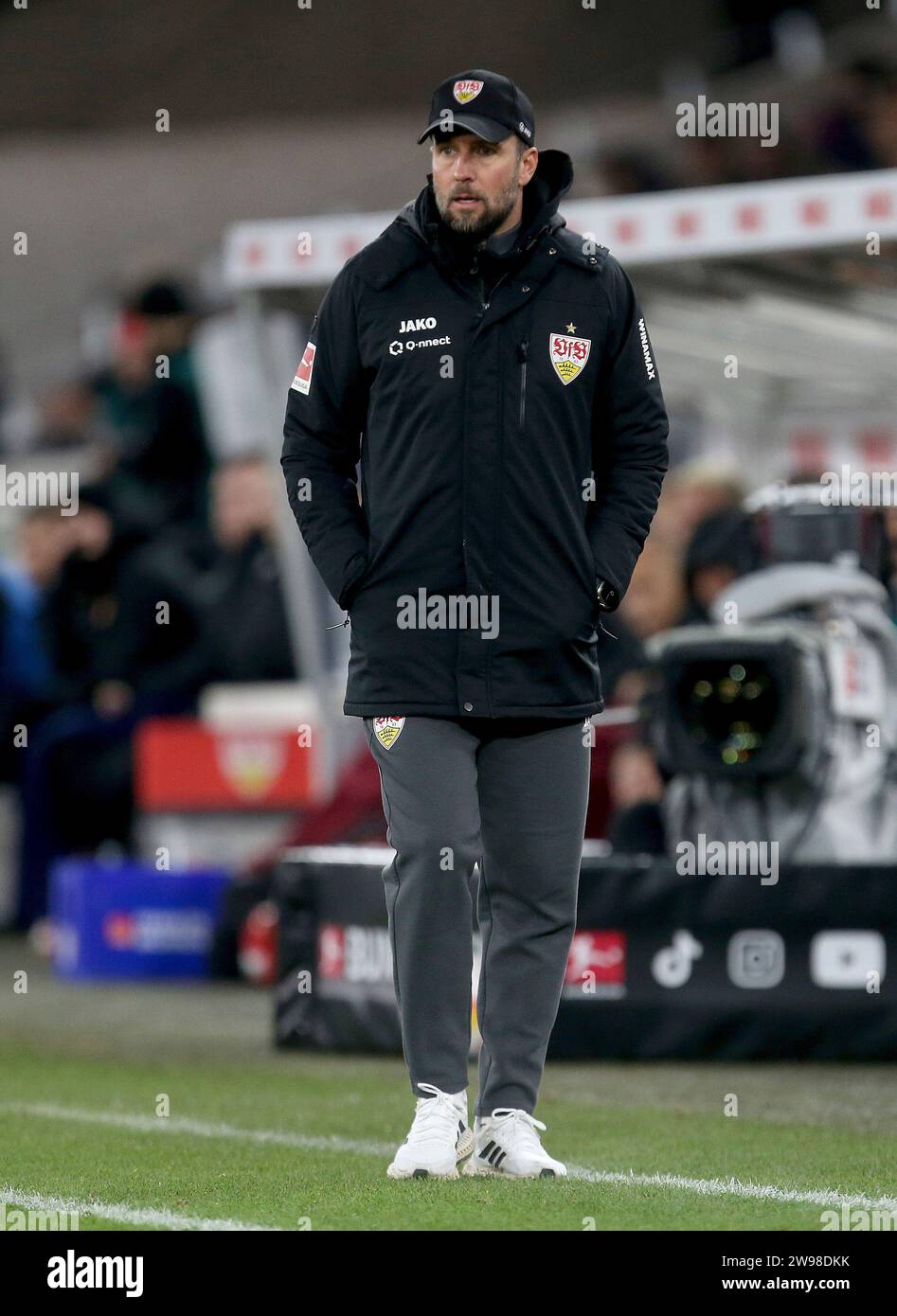 Trainer Sebastian Hoeneß (VfB). Sport: Fußball: 1. Bundesliga : Saison ...