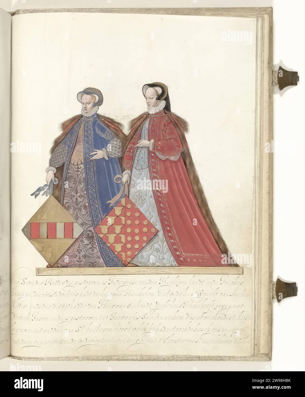 Zwei Frauen aus Culemborg, Nicolaes de Kemp (zugeschrieben), um 1600 ...