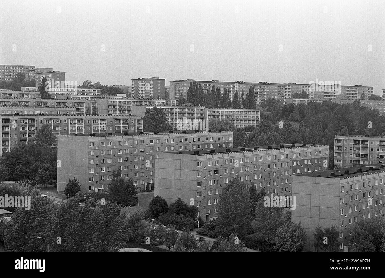 Neubaugebiet Fritz- Heckert 20.06.1994, Chemnitz, Neubaugebiet Fritz ...