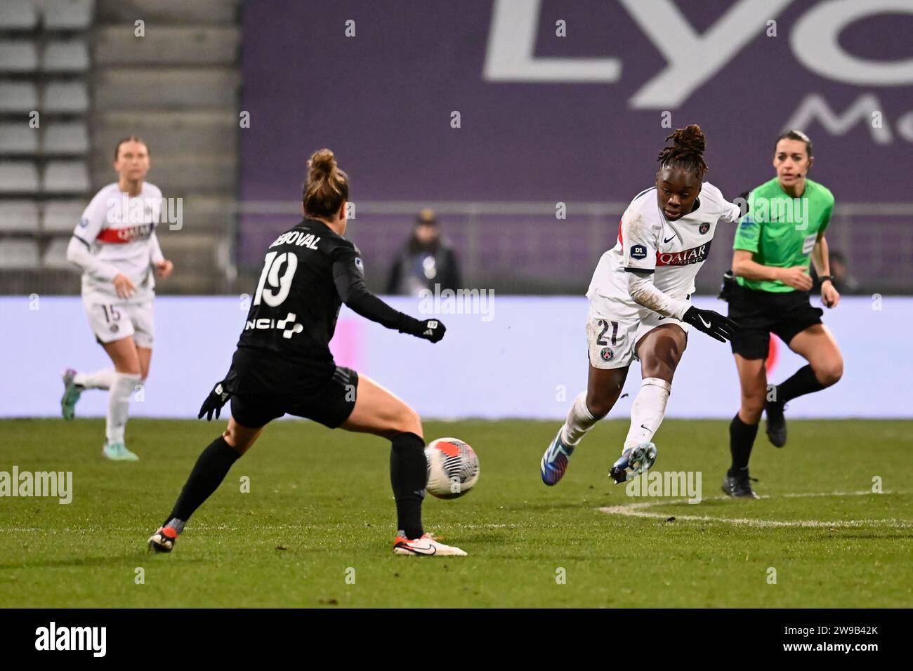 ©Julien Mattia / Le Pictorium/MAXPPP - Paris 17/12/2023 Sandy Baltimore lors de la 11eme Journee ...