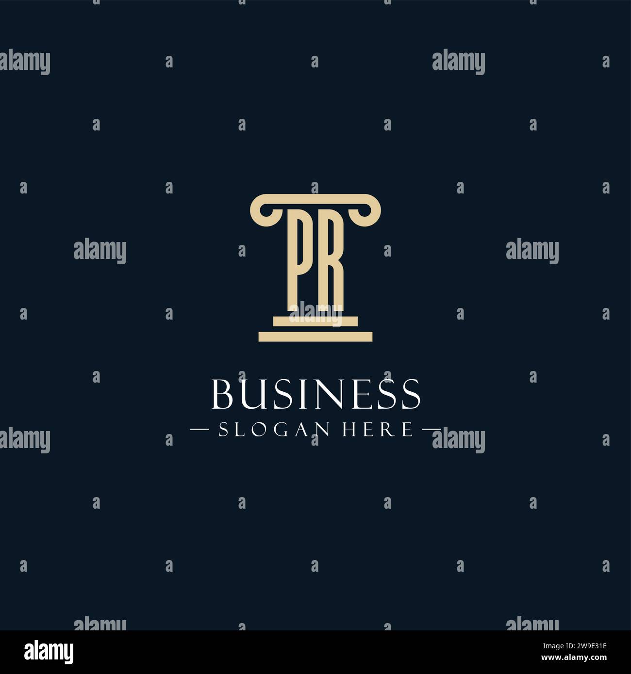 Pr logos Stock-Vektorgrafiken kaufen - Alamy