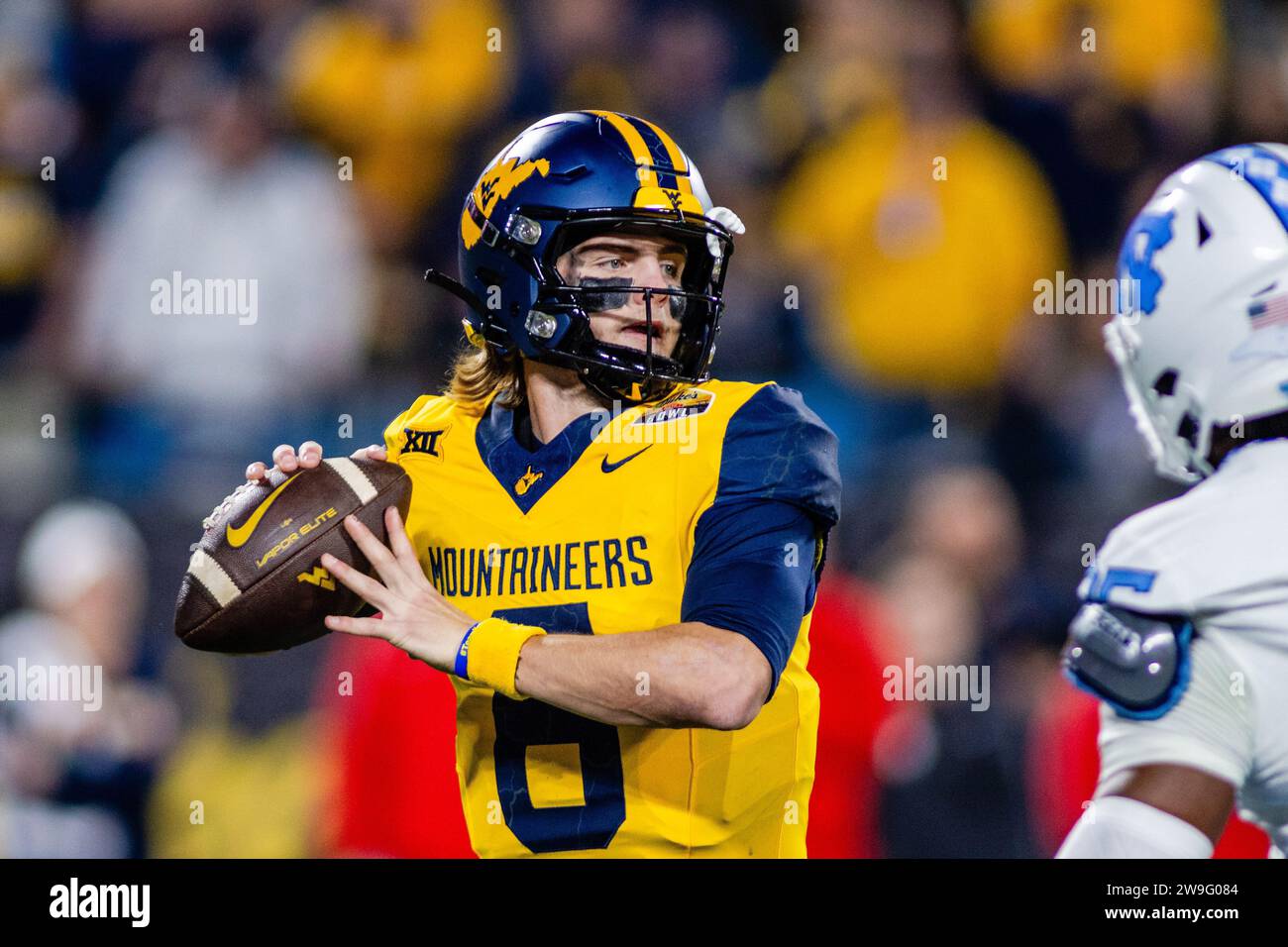 Charlotte, NC, USA. Dezember 2023. West Virginia Mountaineers ...