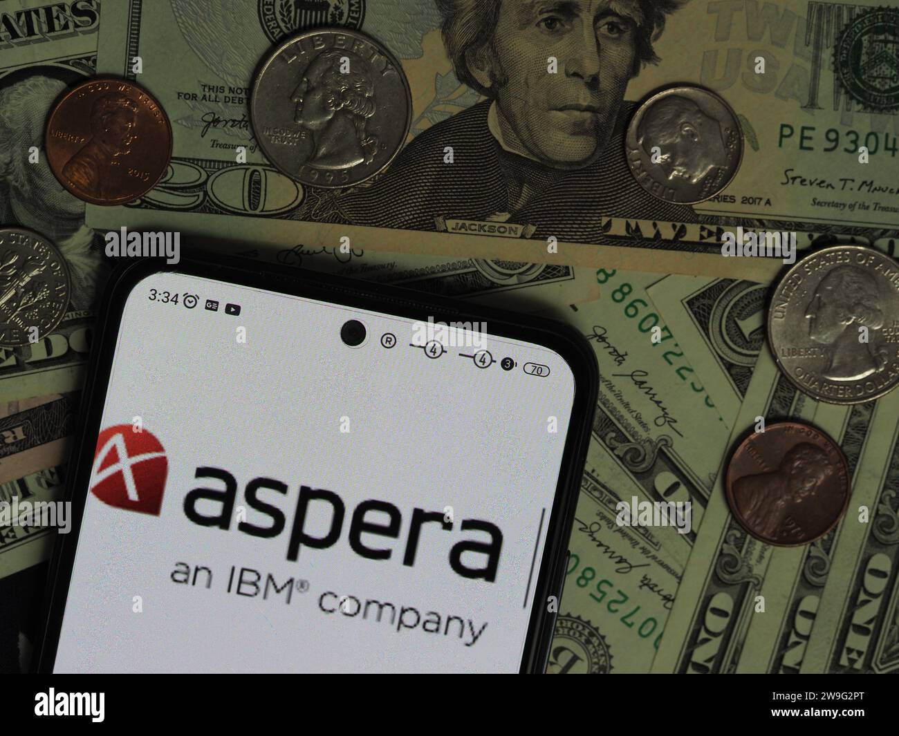 Bayern, Deutschland - 28. Dezember 2023: In dieser Fotoabbildung wird ...