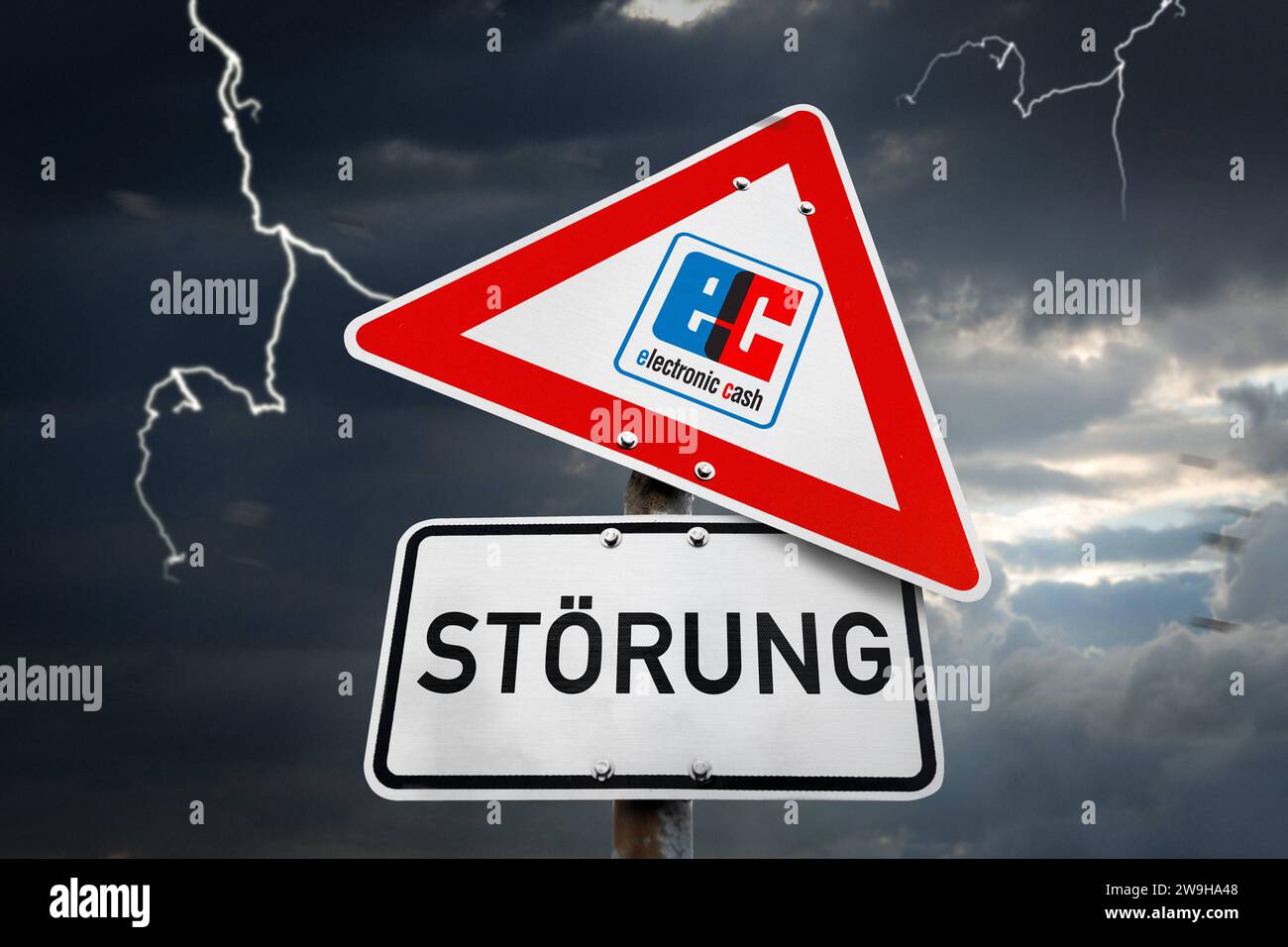 28. Dezember 2023: Fehlfunktion bei Kartenzahlungen Symbolbild, EC-Cash ...