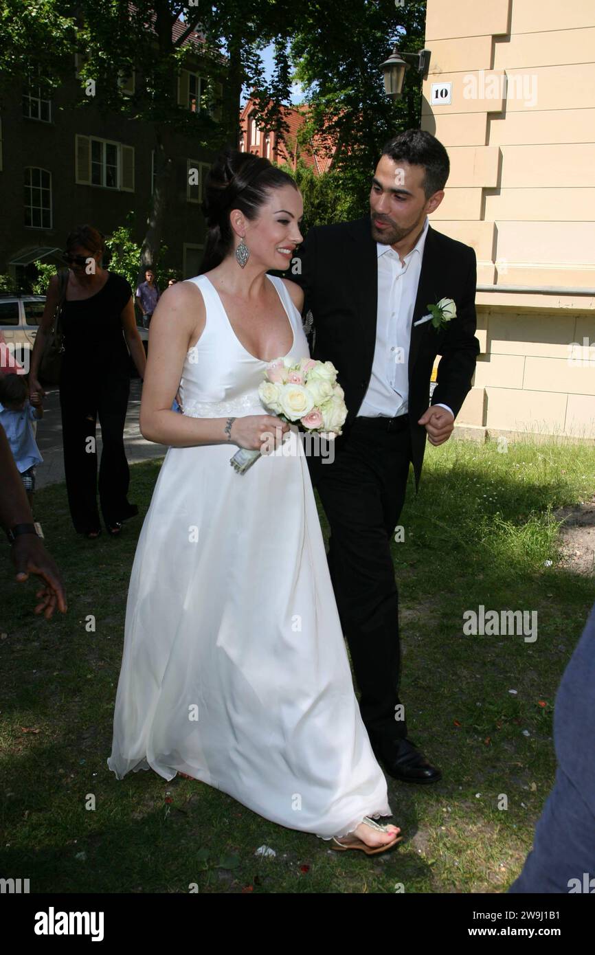 Hochzeit von Bushido 33 / Anis Mohamed Youssef Ferchichi und seine schwangere Freundin Anna ...