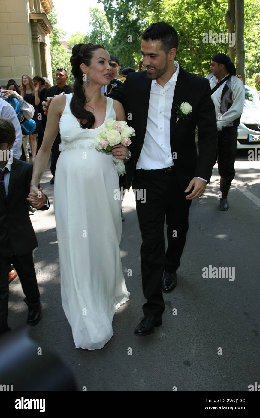 Hochzeit von Bushido 33 / Anis Mohamed Youssef Ferchichi und seine schwangere Freundin Anna ...