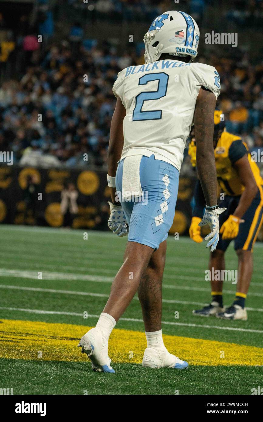 Charlotte, NC, USA. Dezember 2023. 27. Dezember 2023: Gavin Blackwell ...