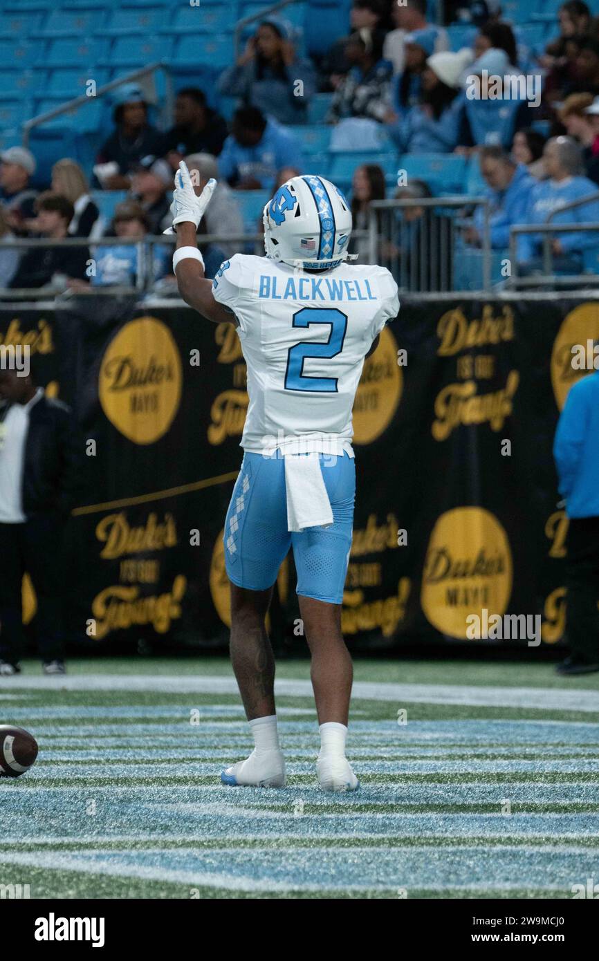 Charlotte, NC, USA. Dezember 2023. 27. Dezember 2023: Gavin Blackwell ...