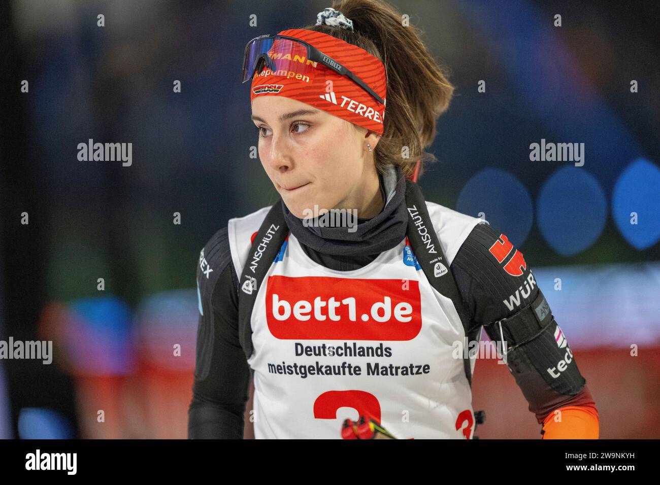 28.12.2023, VELTINS-Arena, Gelsenkirchen, 20. Biathlon World Team ...