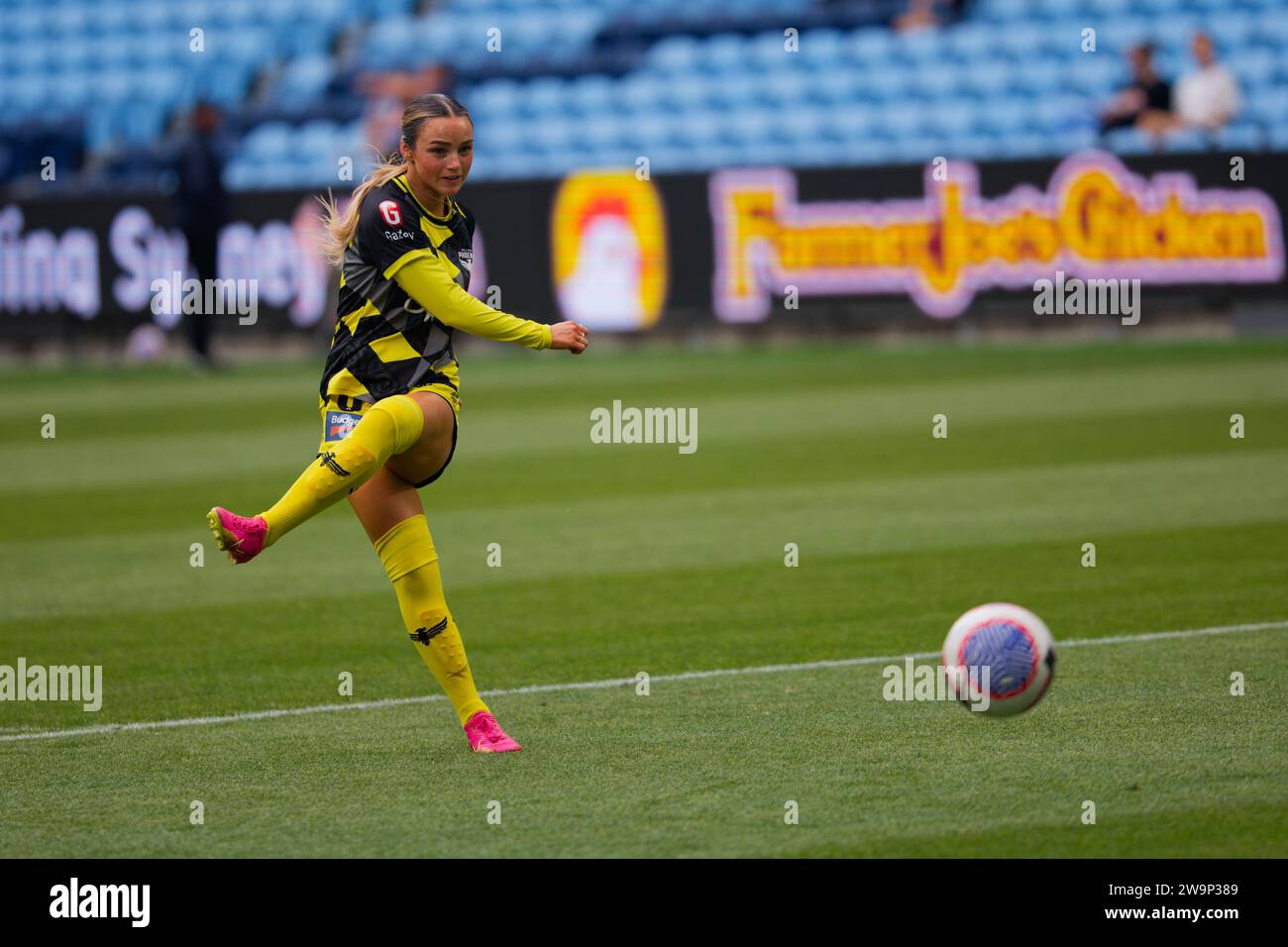 Sydney, Australien. Dezember 2023. Macey Fraser aus Wellington Phoenix ...