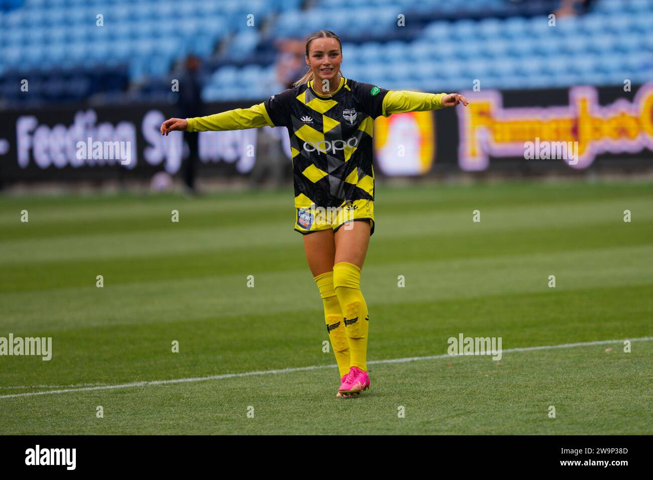 Sydney, Australien. Dezember 2023. Macey Fraser aus Wellington Phoenix ...
