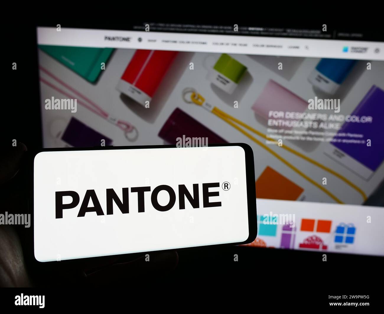 Pantone logo -Fotos und -Bildmaterial in hoher Auflösung – Alamy