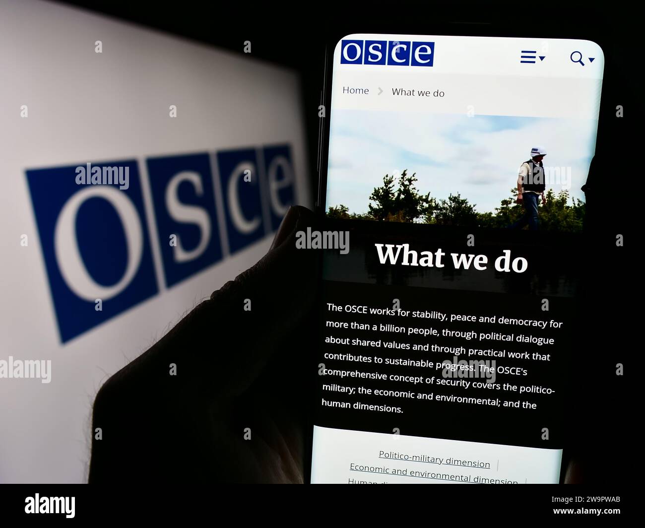 Osce logo -Fotos und -Bildmaterial in hoher Auflösung – Alamy