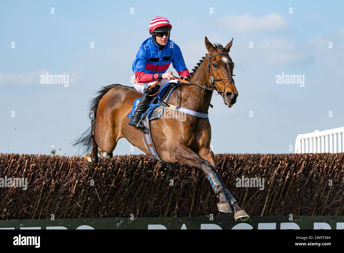 Der Russe Doyen, geritten von Nick Scholfield und trainiert von Jeremy ...