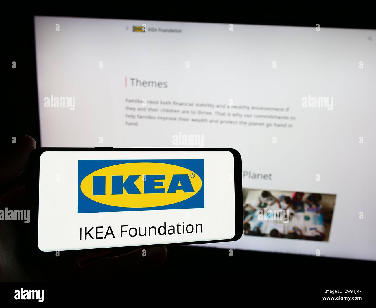 Logo der ikea stiftung -Fotos und -Bildmaterial in hoher Auflösung – Alamy