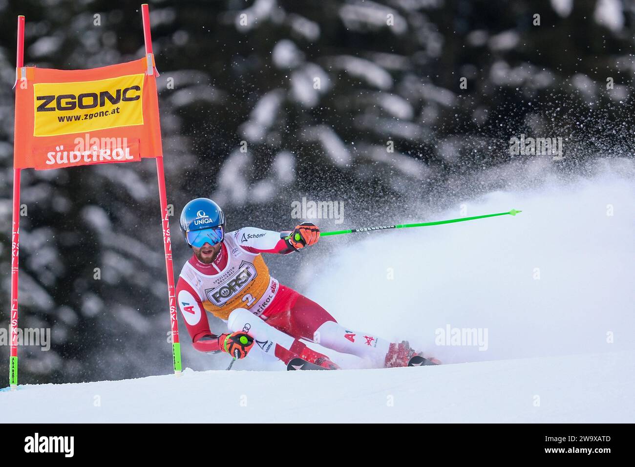 Marco Schwarz (AUT) tritt am 17. Dezember 2023 beim Audi FIS Alpine Ski ...