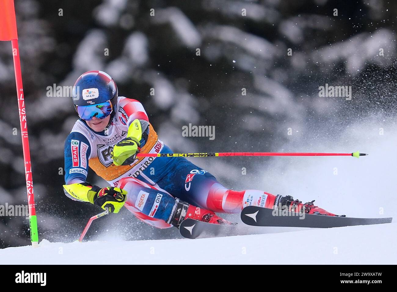 Filip Zubcic (CRO) tritt am 17. Dezember 2023 beim Audi FIS Alpine Ski ...