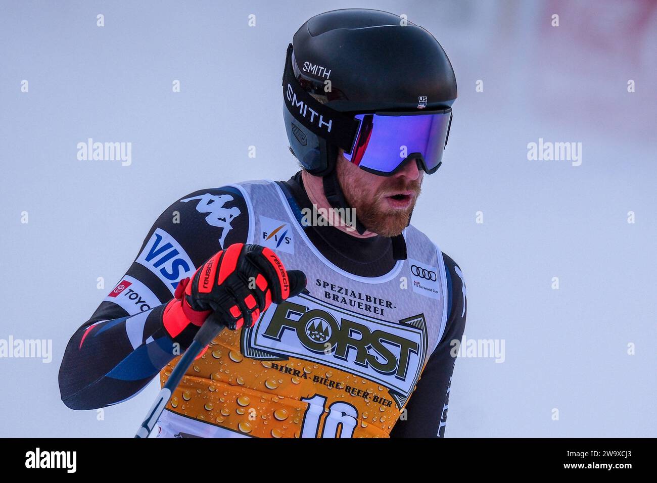 Ryan Cochran-Siegle (USA) tritt am 16. Dezember 2023 beim Audi FIS ...
