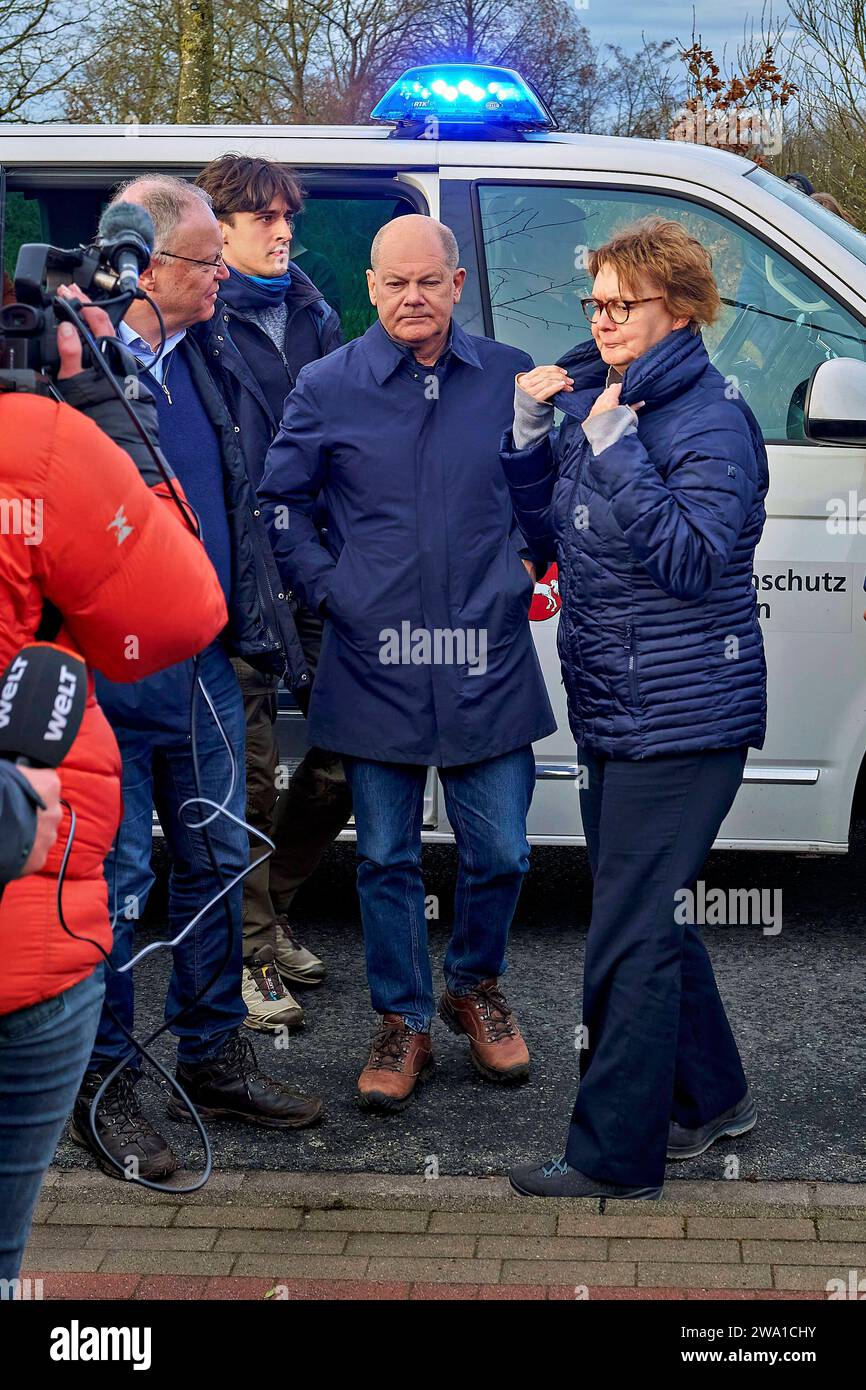 Stephan weil Ministerpräsident von Niedersachsen, Olaf Scholz ...