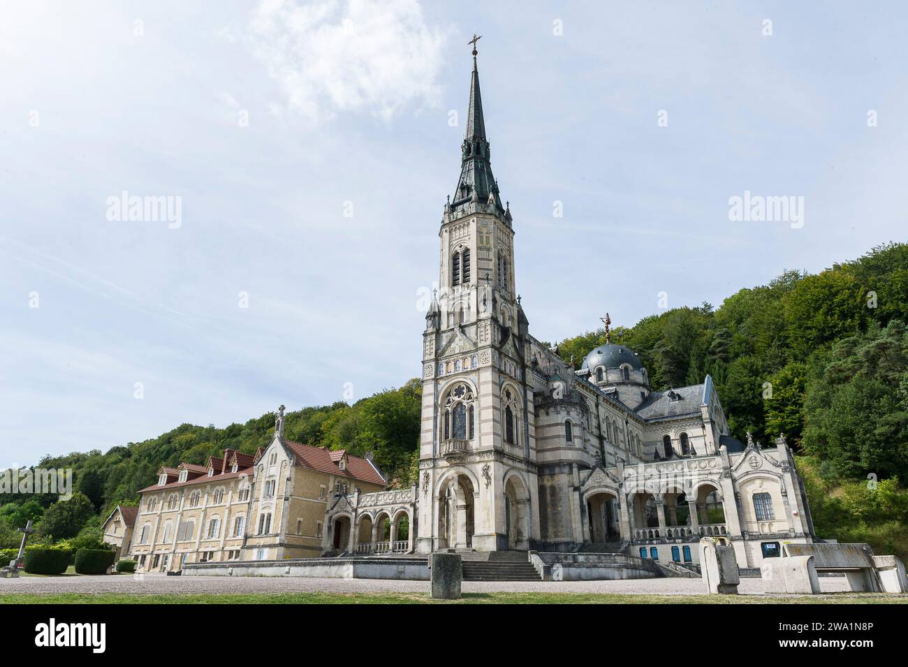 Domremy-la-pucelle ist bekannt als der Ort, an dem Joan d'Arc geboren ...