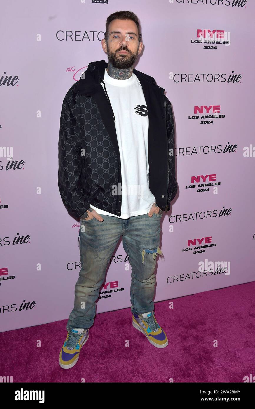 Adam22 bei der Creators Inc NYE 2024 Celebration im Restaurant The ...