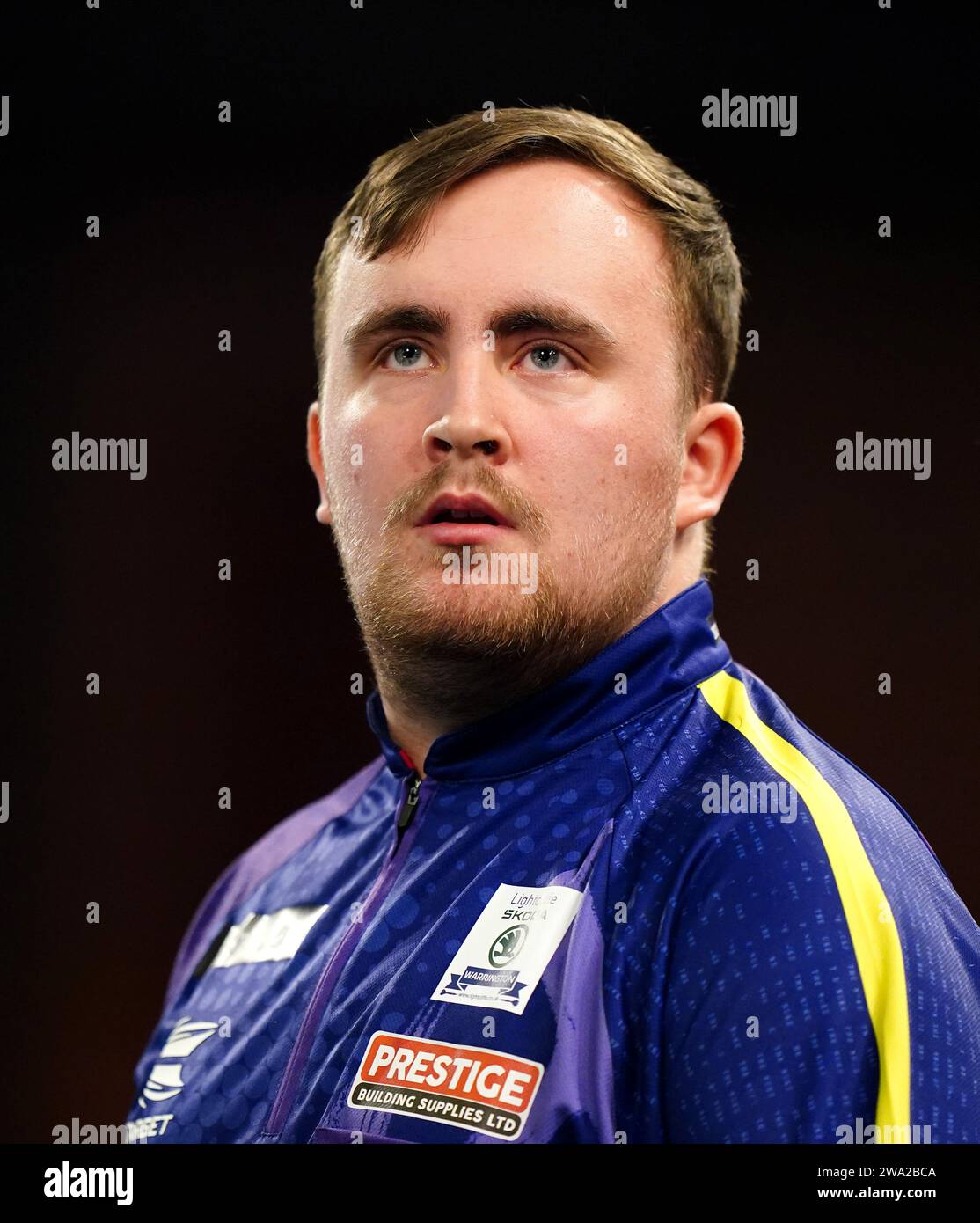 Luke Litter in Aktion gegen Brendan Dolan (nicht abgebildet) am 14. Tag ...