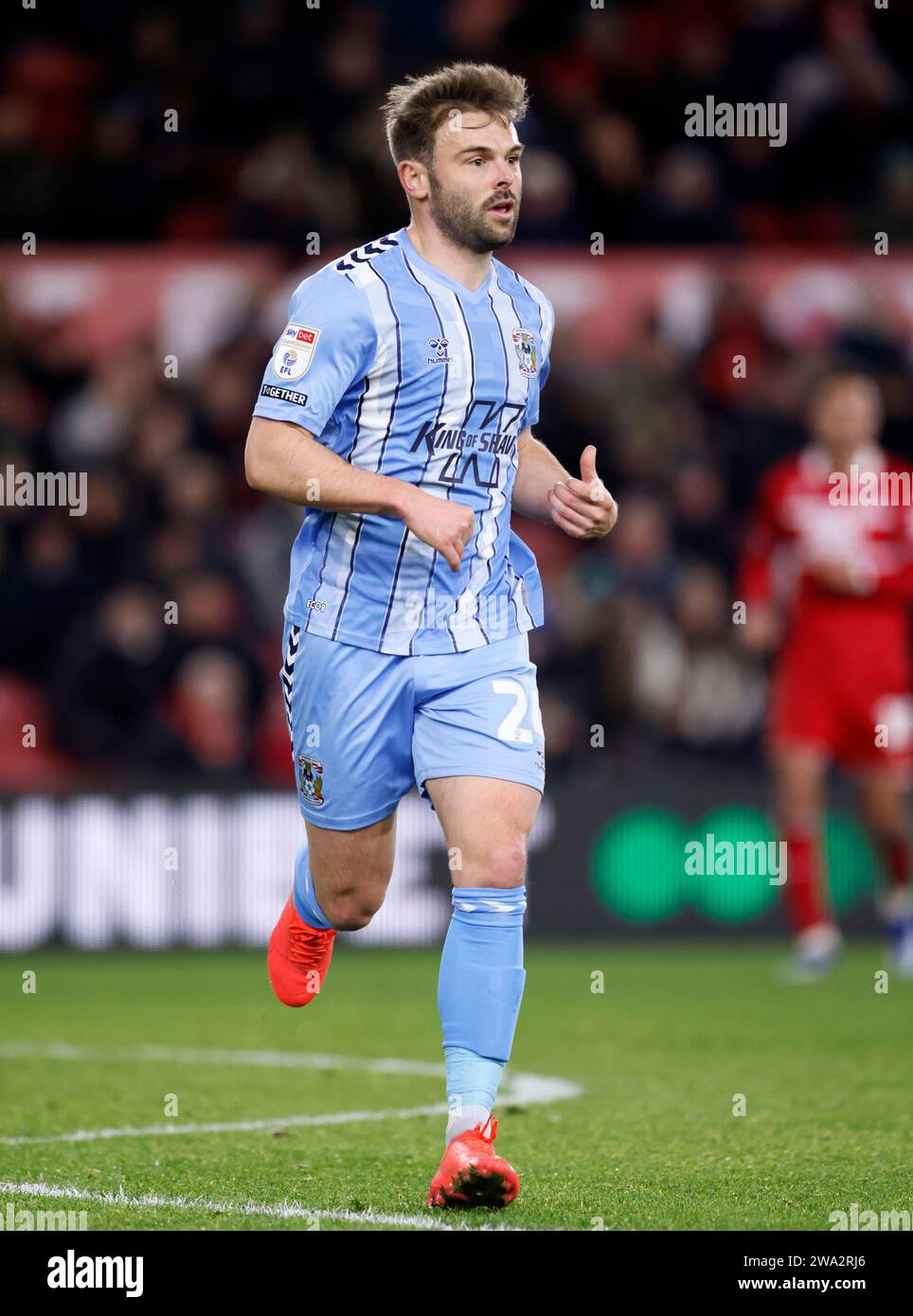 Matthew Godden aus Coventry City während des Sky Bet Championship ...