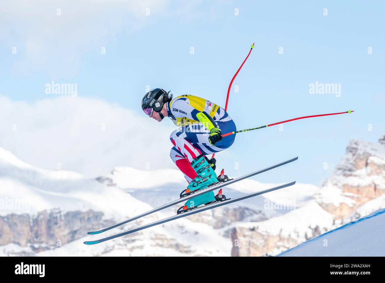 Val Gardena, Italien. 15. Dezember 2023 ZABYSTRAN Jan (CZE) tritt beim FIS Alpine Ski World Cup ...
