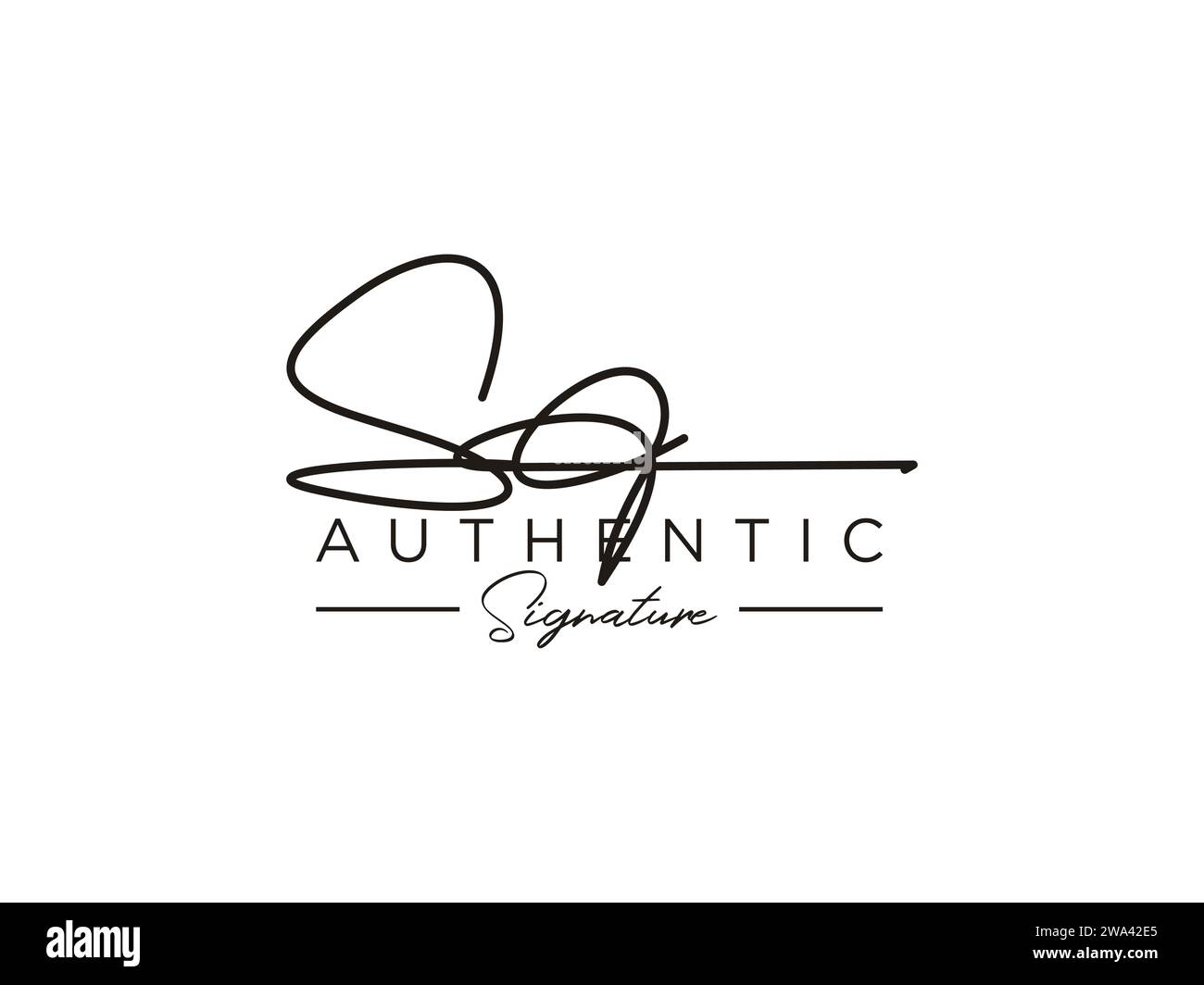 Signature vector vectors -Fotos und -Bildmaterial in hoher Auflösung ...