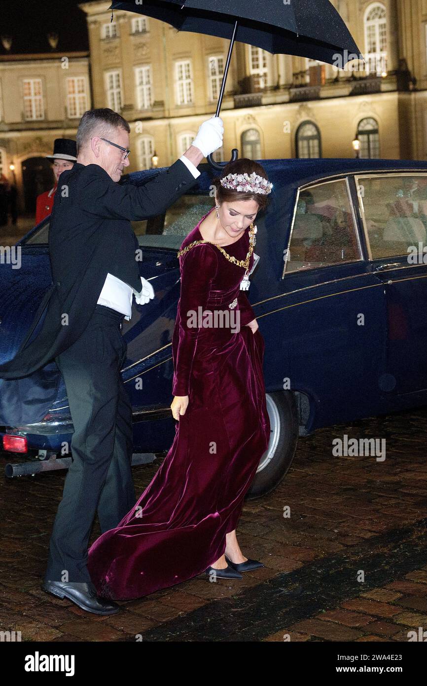 Kopenhagen, Dänemark. Januar 2024. Dänemarks zukünftiger König und ...