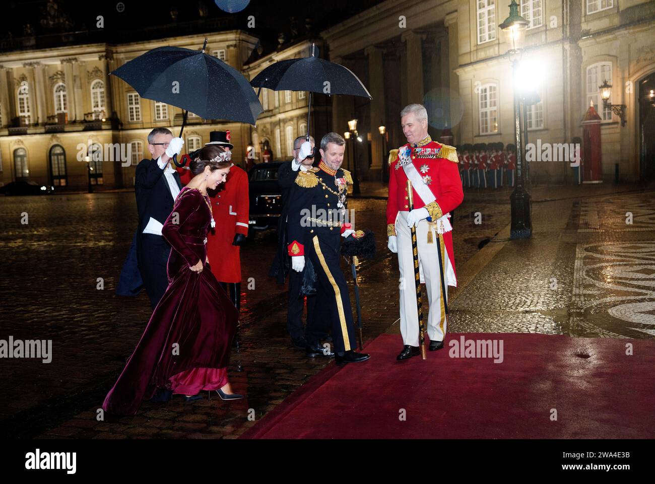 Kopenhagen, Dänemark. Januar 2024. Dänemarks zukünftiger König und ...