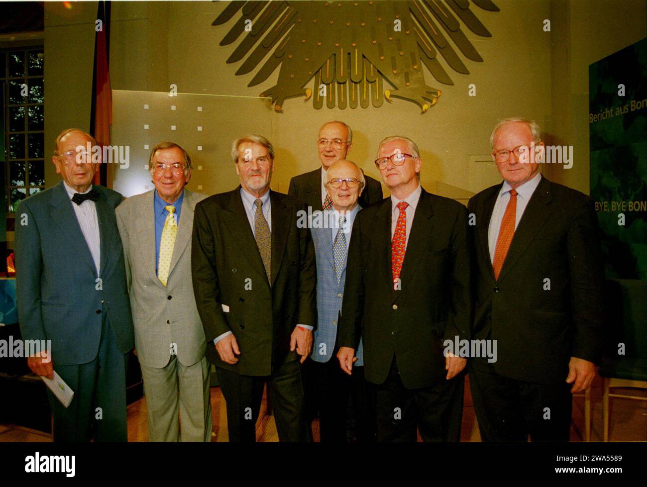 Abschlussparty des ARD Studio Bonn mit dabei: Die ehemaligen ...