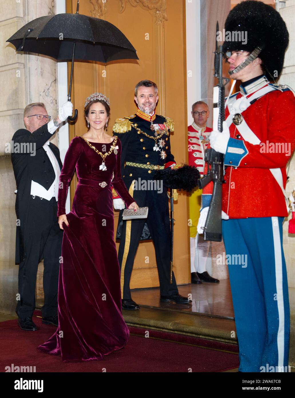 (DATEI) Denmarks der zukünftige König und die Königin, Kronprinz ...