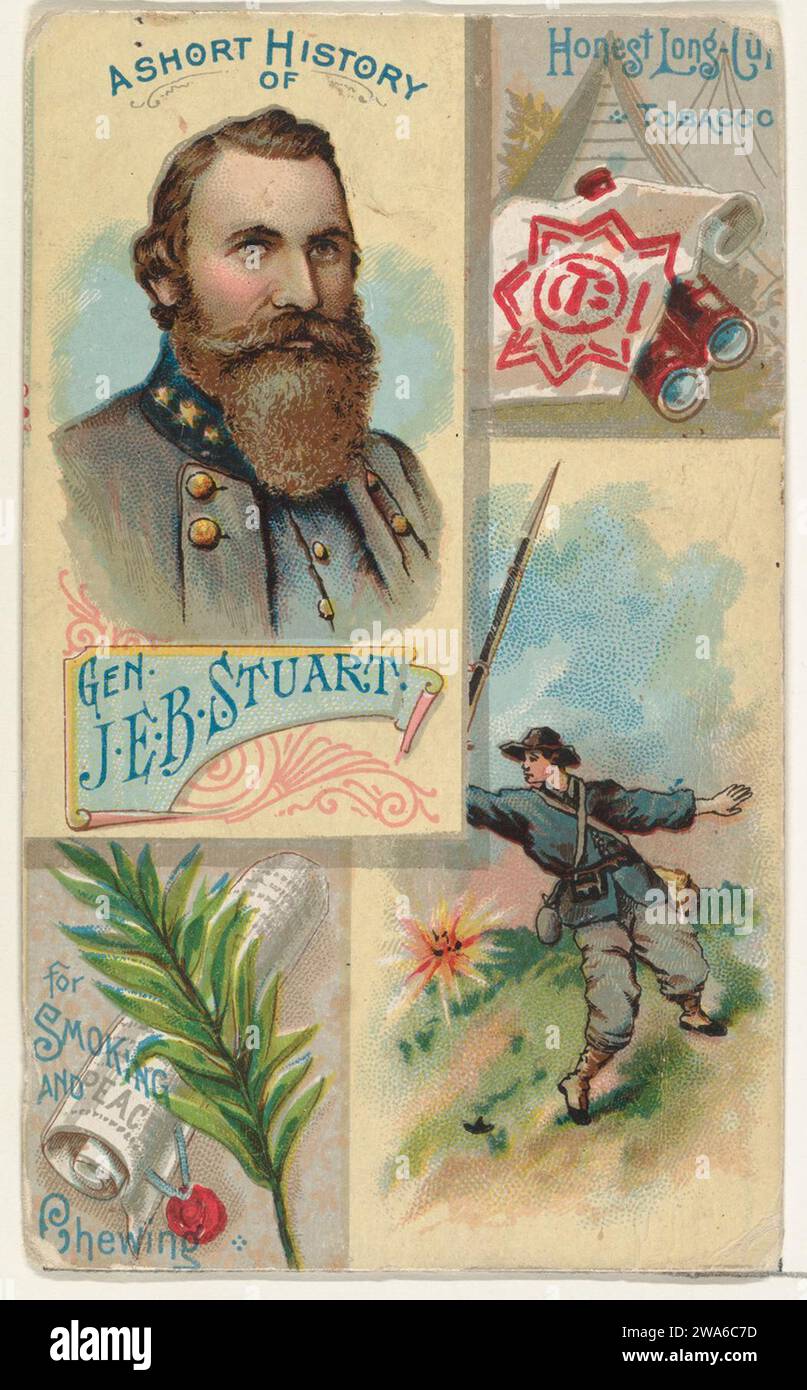 A Short History: General James Ewell Brown Stuart, aus der Geschichte ...