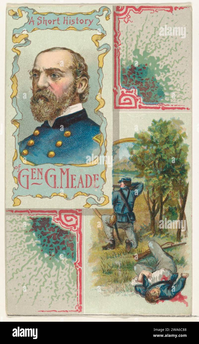 A Short History: General George Gordon Meade, aus der Geschichte der ...