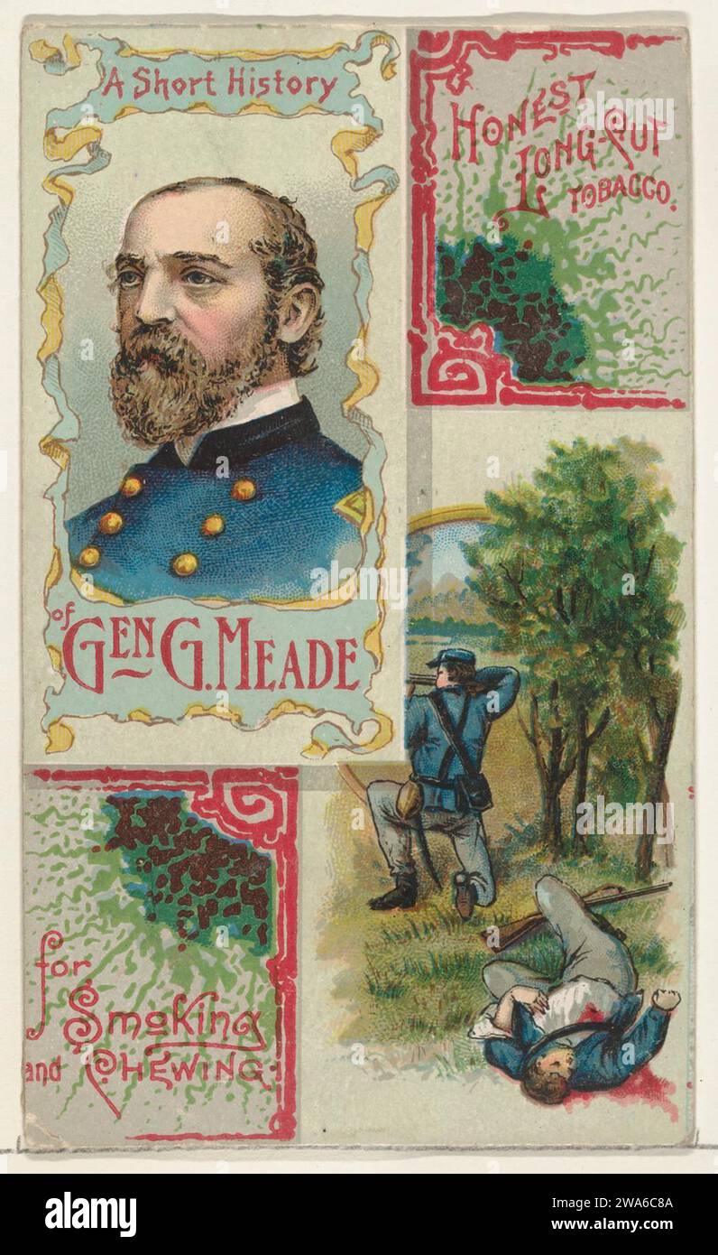 A Short History: General George Gordon Meade, aus der Geschichte der ...