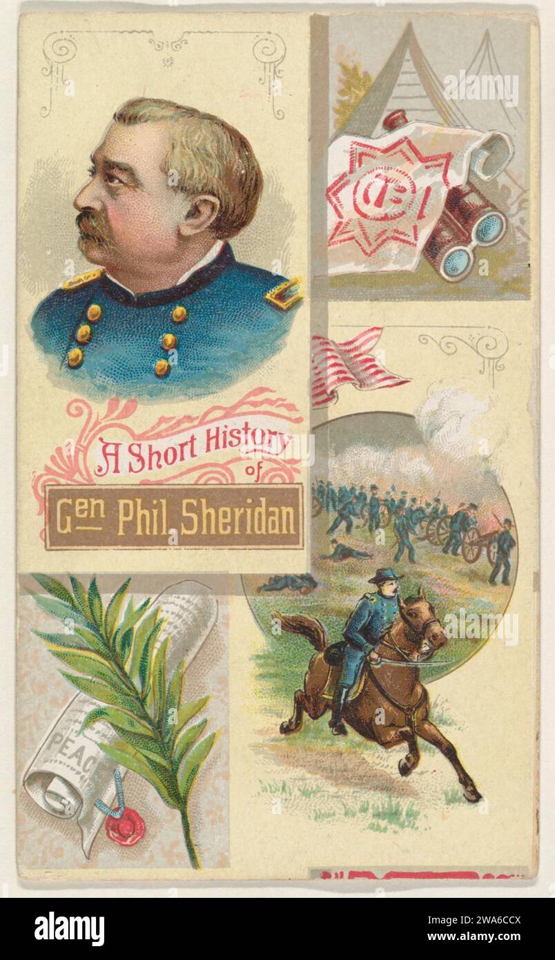 A Short History of General Philip Sheridan, aus der Geschichte der ...