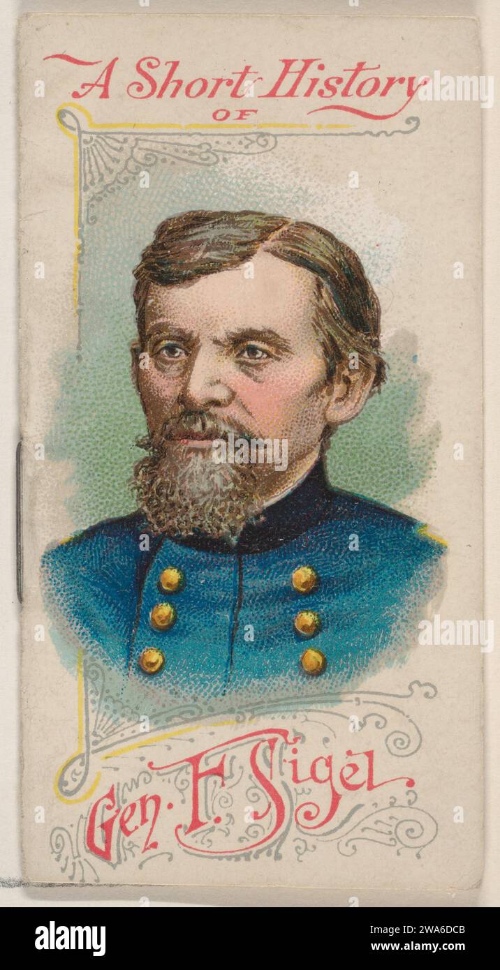 A Short History of General Franz Sigel, from the History of Generals ...