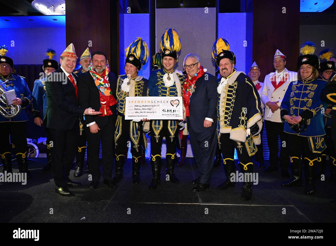 Festkomitee Präsident Christoph Kuckelkorn, l-r, Hoteldirektor General Manager Marko Markovic ...