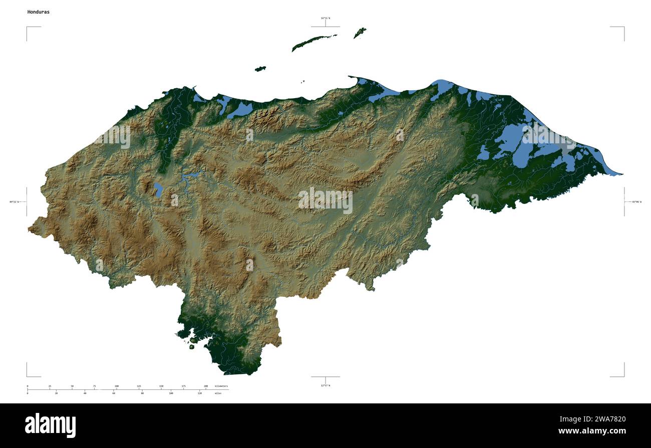 Rios y lagos de honduras mapa -Fotos und -Bildmaterial in hoher Auflösung – Alamy
