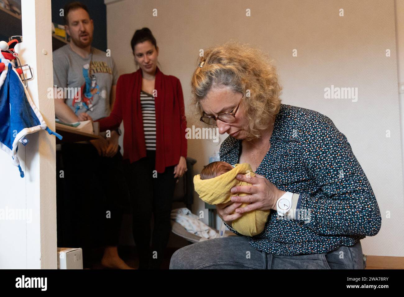 © PHOTOPQR/DNA/Thomas TOUSSAINT ; Straßburg ; 02/11/2023 ; Isabelle ...