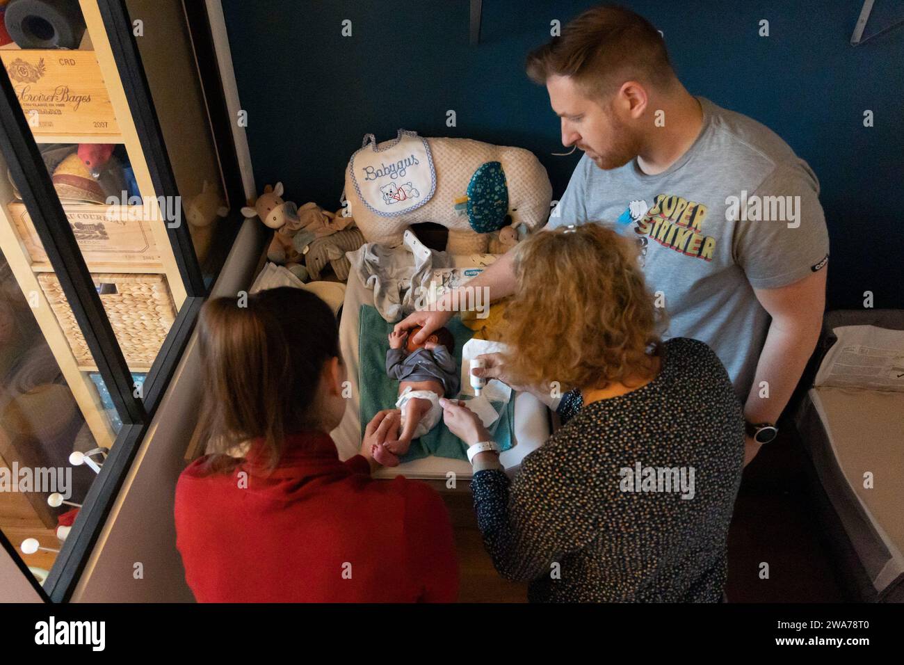 © PHOTOPQR/DNA/Thomas TOUSSAINT ; Straßburg ; 02/11/2023 ; Isabelle ...