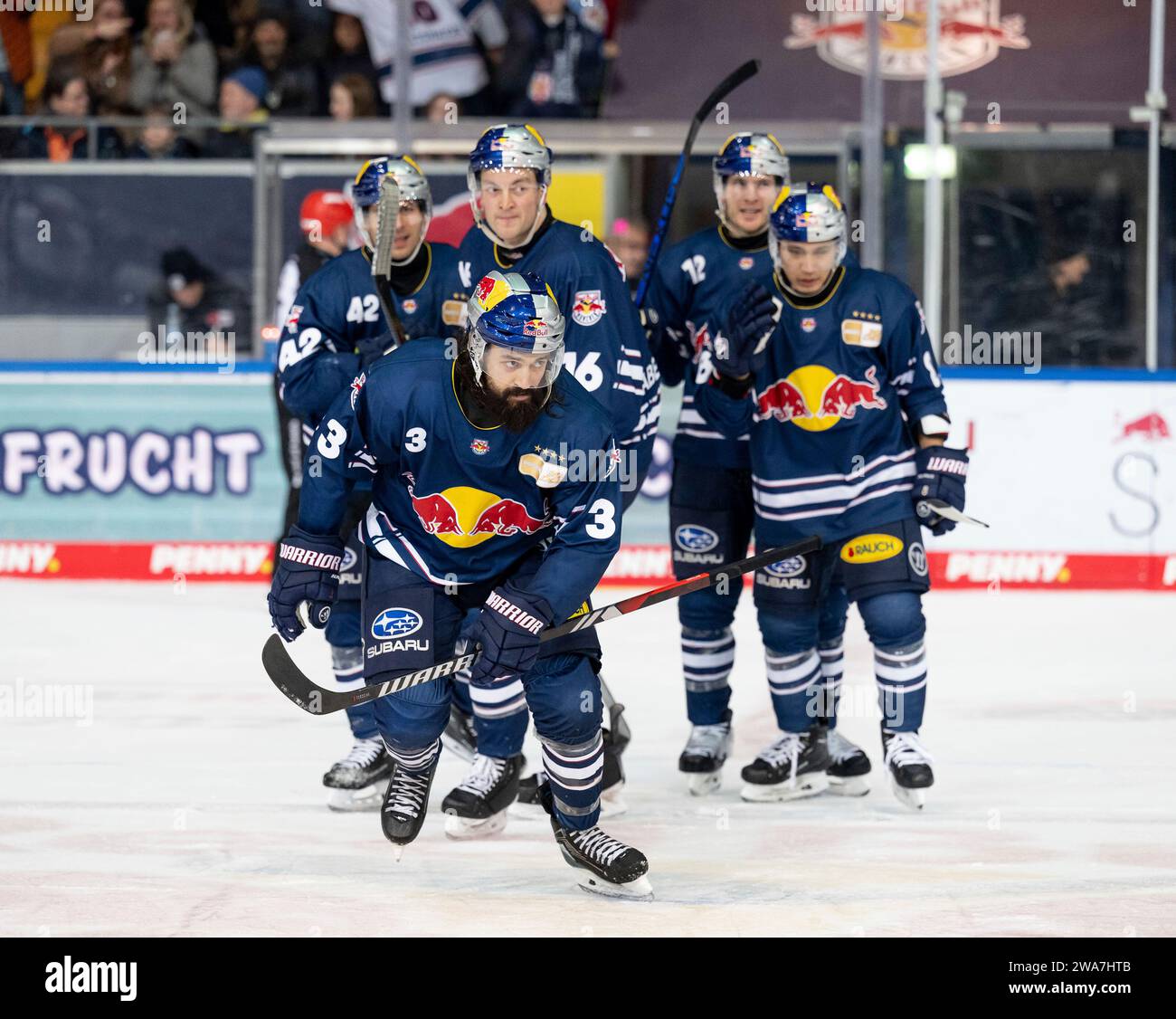 München, Deutschland. Januar 2024. Dominik Bittner (EHC Red Bull ...