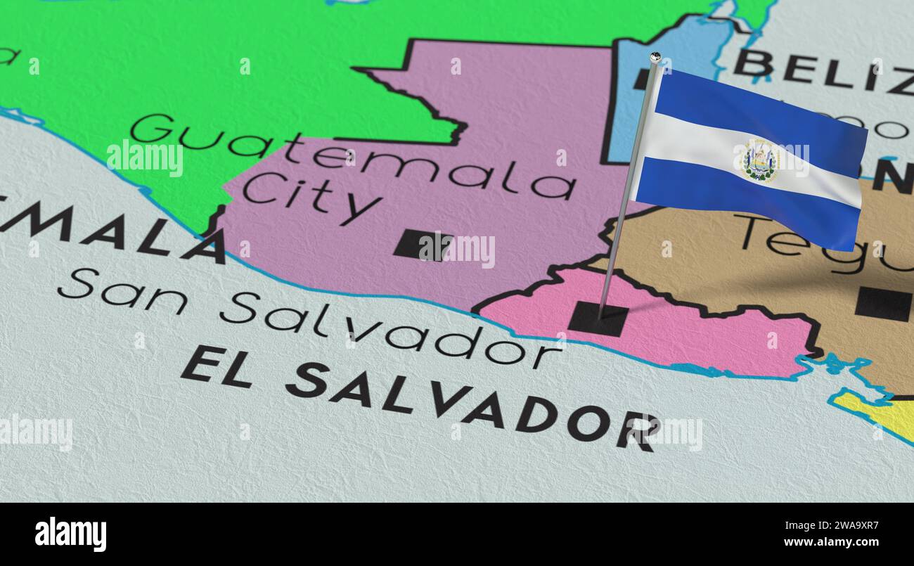 Mappa di san salvador -Fotos und -Bildmaterial in hoher Auflösung – Alamy