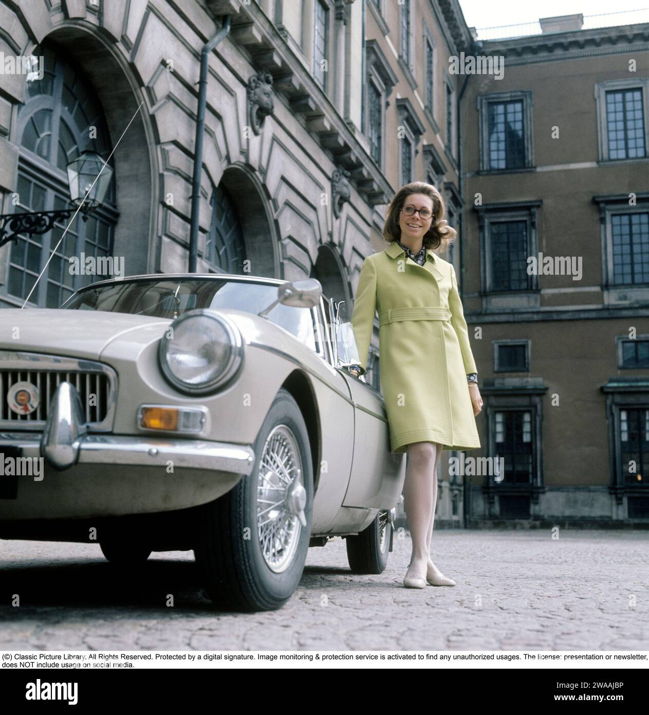 Prinzessin Christina, Mrs. Magnuson. Schwester des schwedischen Königs ...